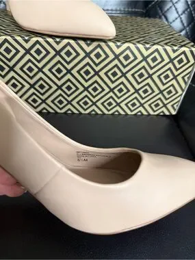 Charles David | Shoes | Charles David Blush Nude Slingback Pointedtoe ...